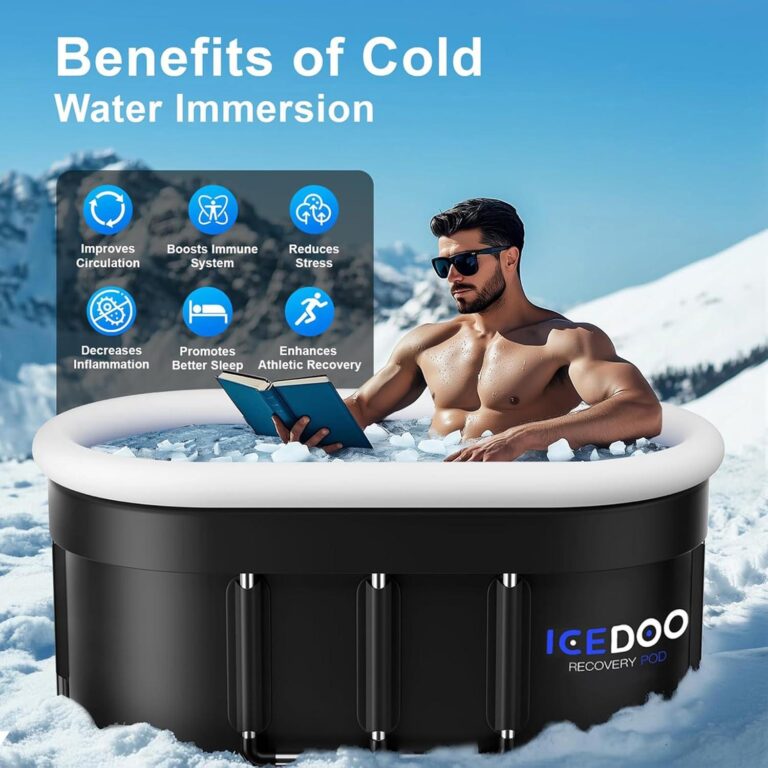 Icedoo Recovery Pod - Portable Cold Plunge Tub & Ice Bath